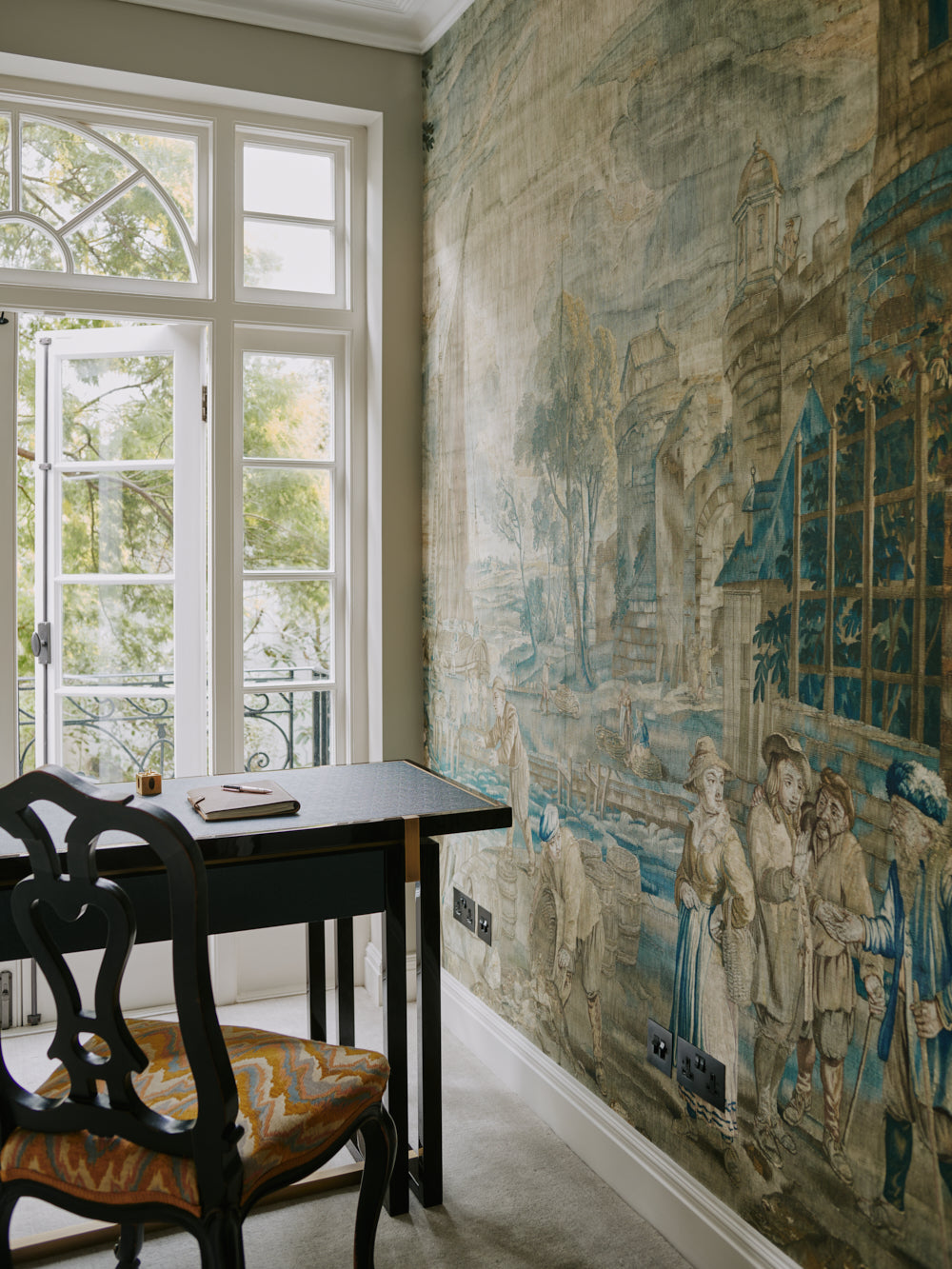 Teniers Tapestry – Panoramic Mural & Rustic Wall Hanging | Watts 1874